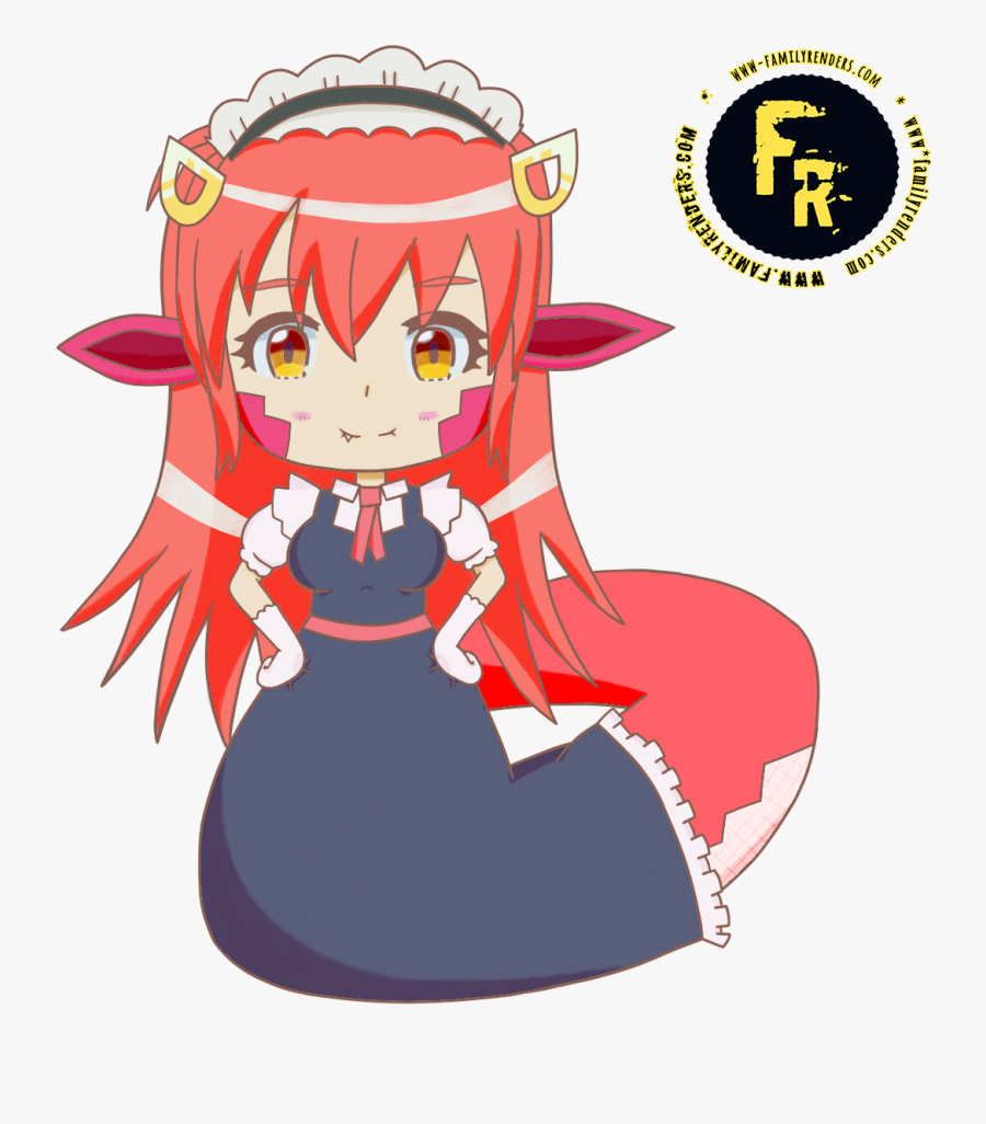 Transparent Nichijou Png - Kobayashi San Chi No Maid Dragon Chibi ...