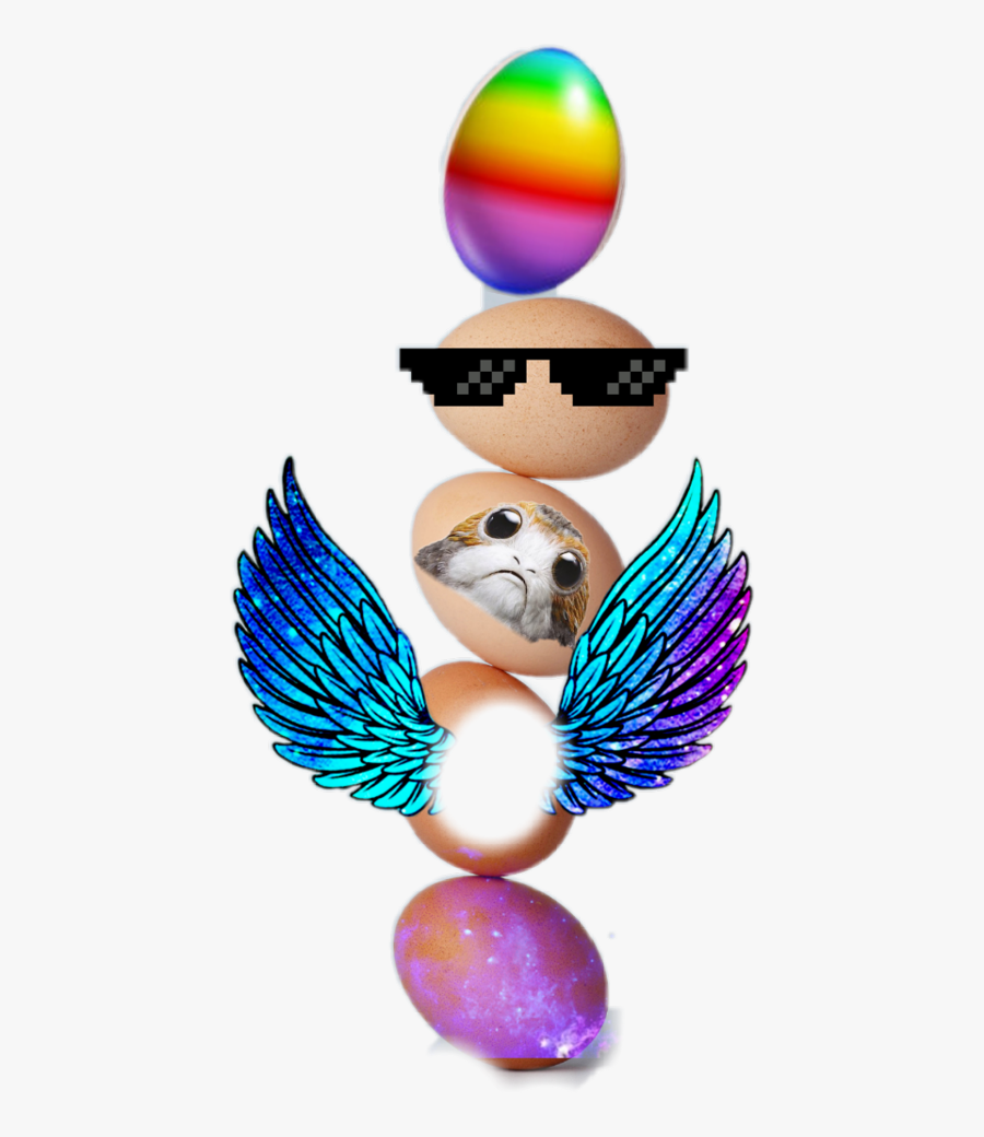 Porg Mlg Eastereggs Freetoedit Irceastereggs - Asas Tumblr Png , Free ...