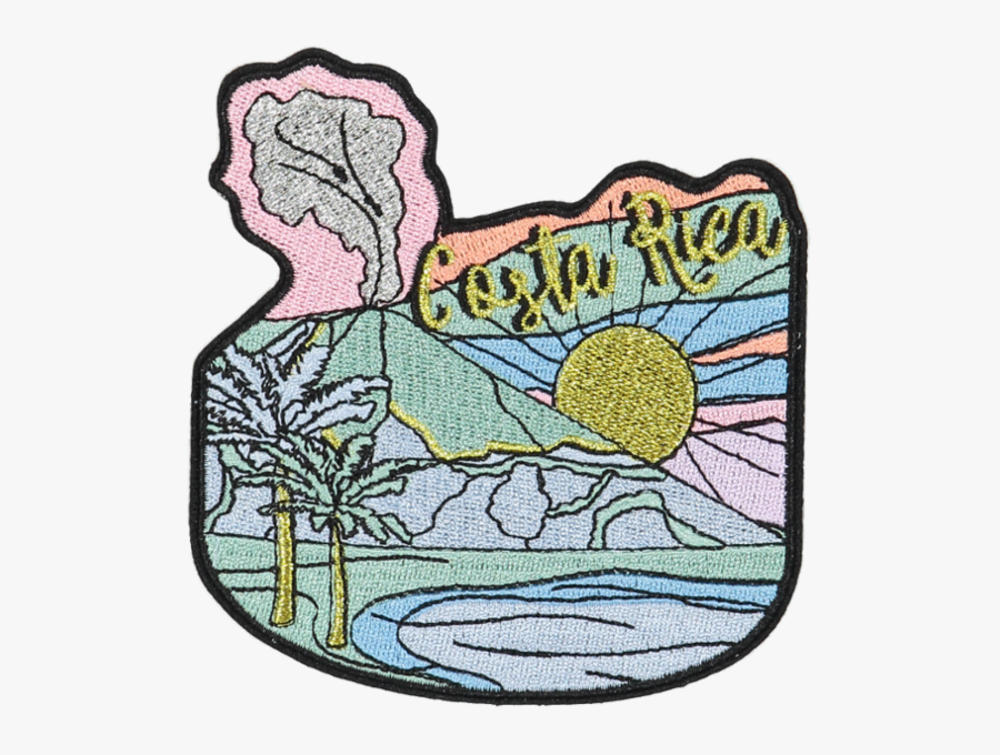 Costa Rica Sticker Patch , Free Transparent Clipart - ClipartKey