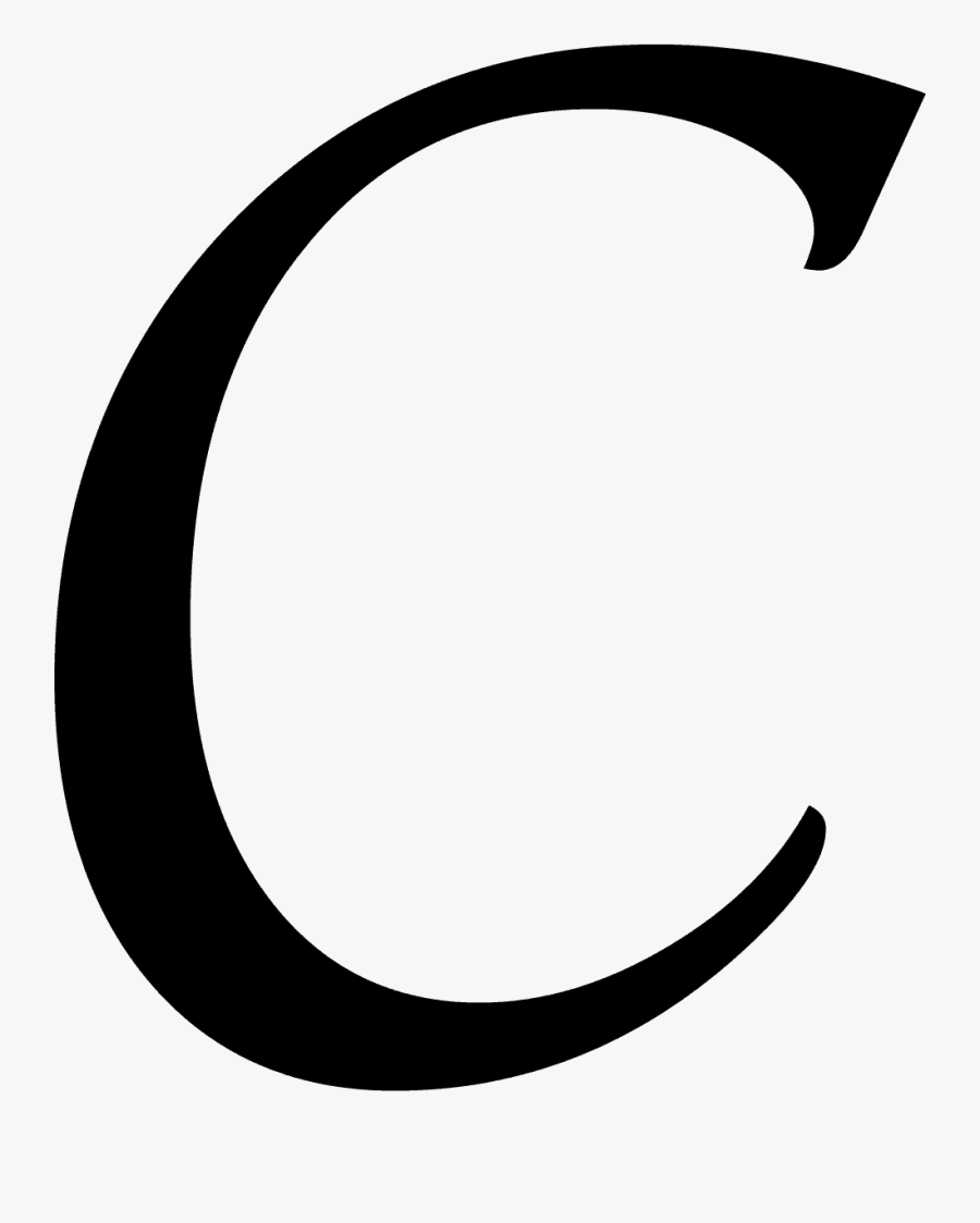 Transparent Letter C White Back , Free Transparent Clipart - ClipartKey