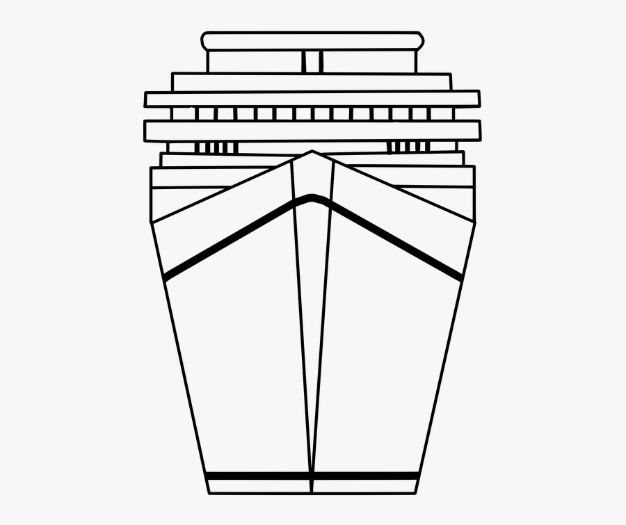 Cruise Ship Line Drawing Cruise Ship Ship Travel - Ship , Free ...