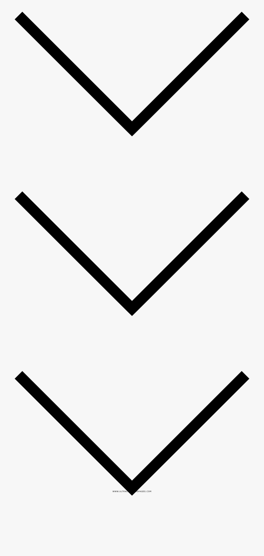 Chevron Down Coloring Page , Free Transparent Clipart - ClipartKey