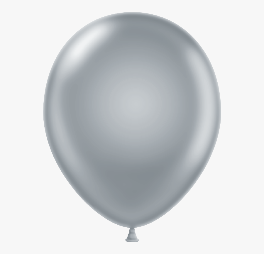 Silver - Silver Balloon Png Transparent , Free Transparent Clipart ...