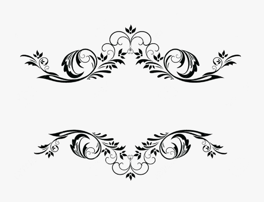 Angel Clipart Divider - Vintage Header Vector Png , Free Transparent ...