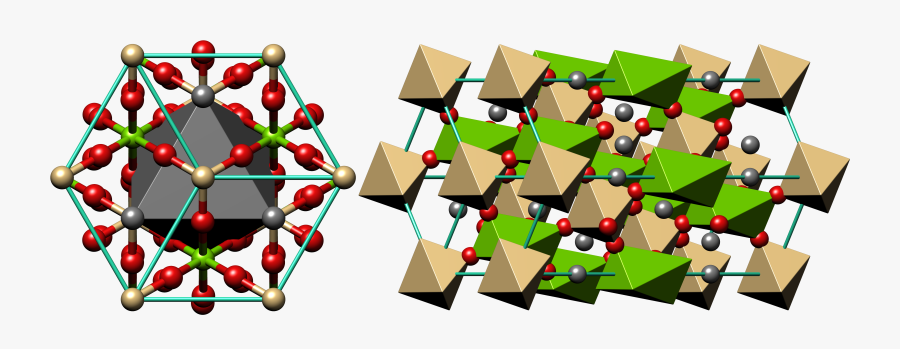 Cd-dolomite Crystal Structure - Crystalline Structure Of Dolomite ...