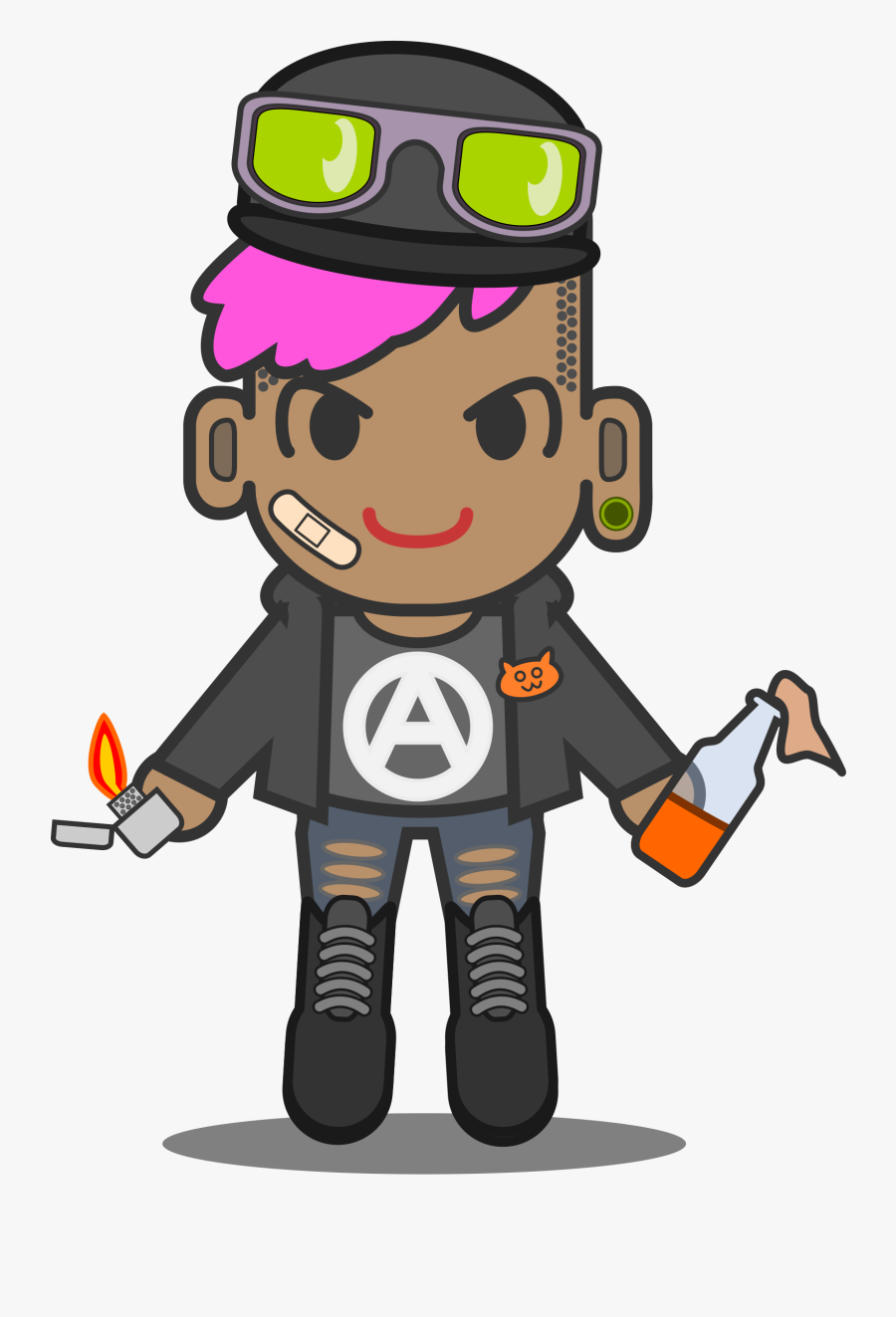Kawaii Antifa Clip Arts - Kawaii Antifa , Free Transparent Clipart ...