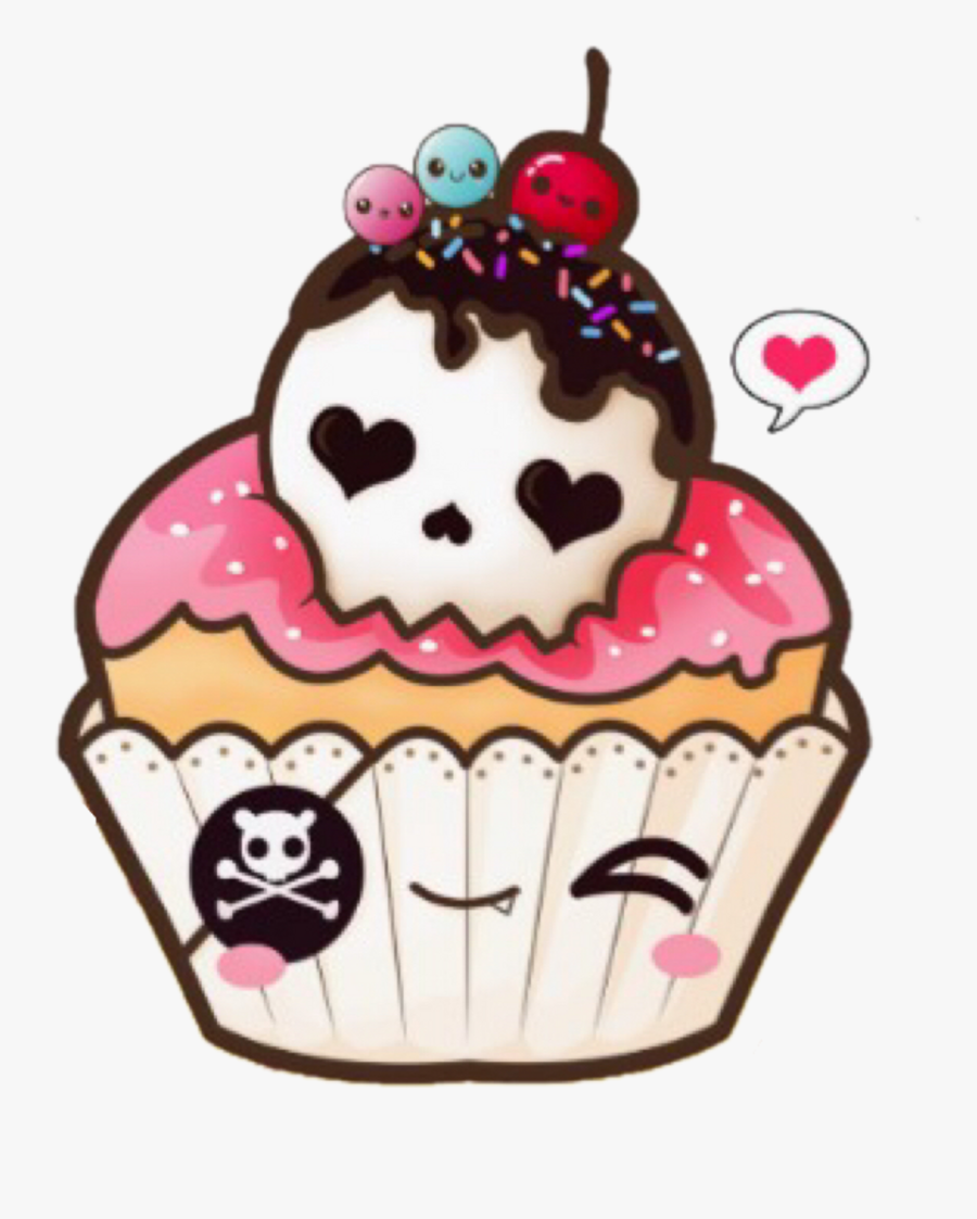 Cupcake Drawing Kawaii , Free Transparent Clipart - ClipartKey