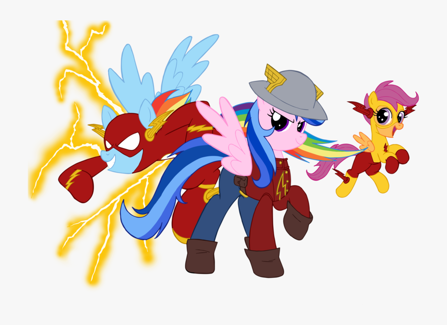 Mlp The Flash Dc , Free Transparent Clipart - ClipartKey