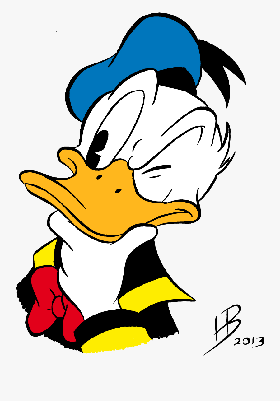 Donal Bebek Alias Donald - Donald Duck Hmm , Free Transparent Clipart ...