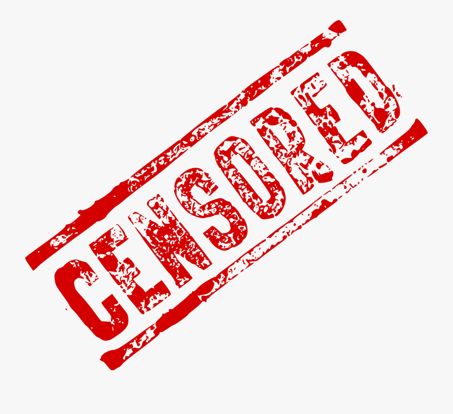 Px Censored Rubber Stamp Svg - Censorship Png , Free Transparent ...