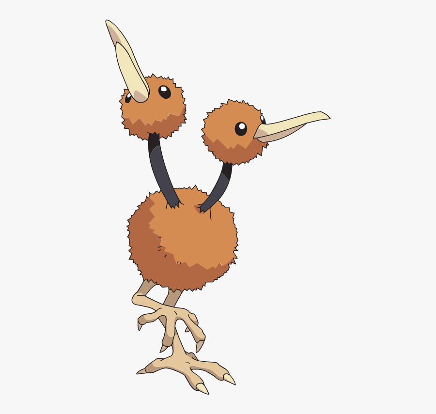 Ostrich Clipart Pokemon - Farfetch D Doduo Dodrio , Free Transparent ...