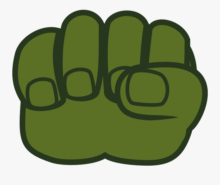 Hand, Hulk , Free Transparent Clipart - ClipartKey