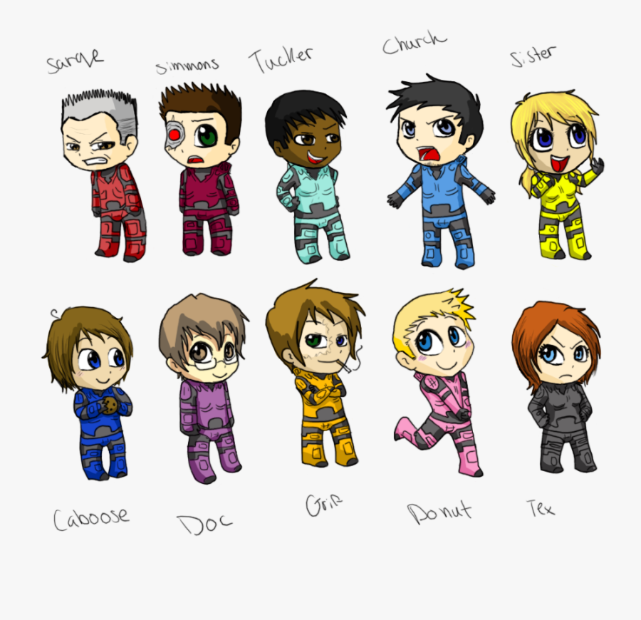 Rvb Characters , Free Transparent Clipart - ClipartKey