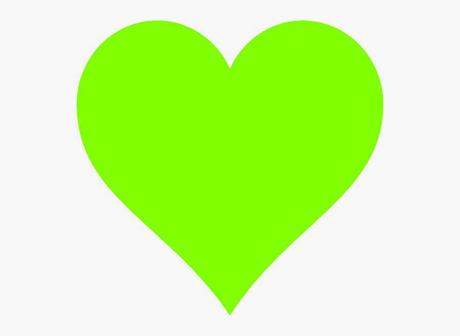 Lime Green Heart Clip Art - Big Green Love Heart , Free Transparent ...