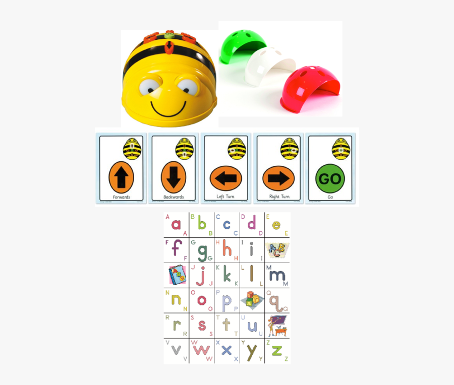 Robot Bundle With Mat & Command Cards, Clip On Shells" - Bee Bot ...