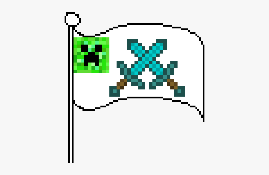 Minecraft Diamond Sword Crossed , Free Transparent Clipart - ClipartKey