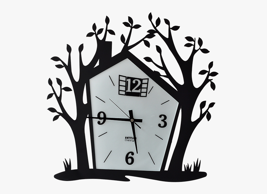 Tree Clipart Haydanhthoigian - Creative Clock Designs Tree , Free ...