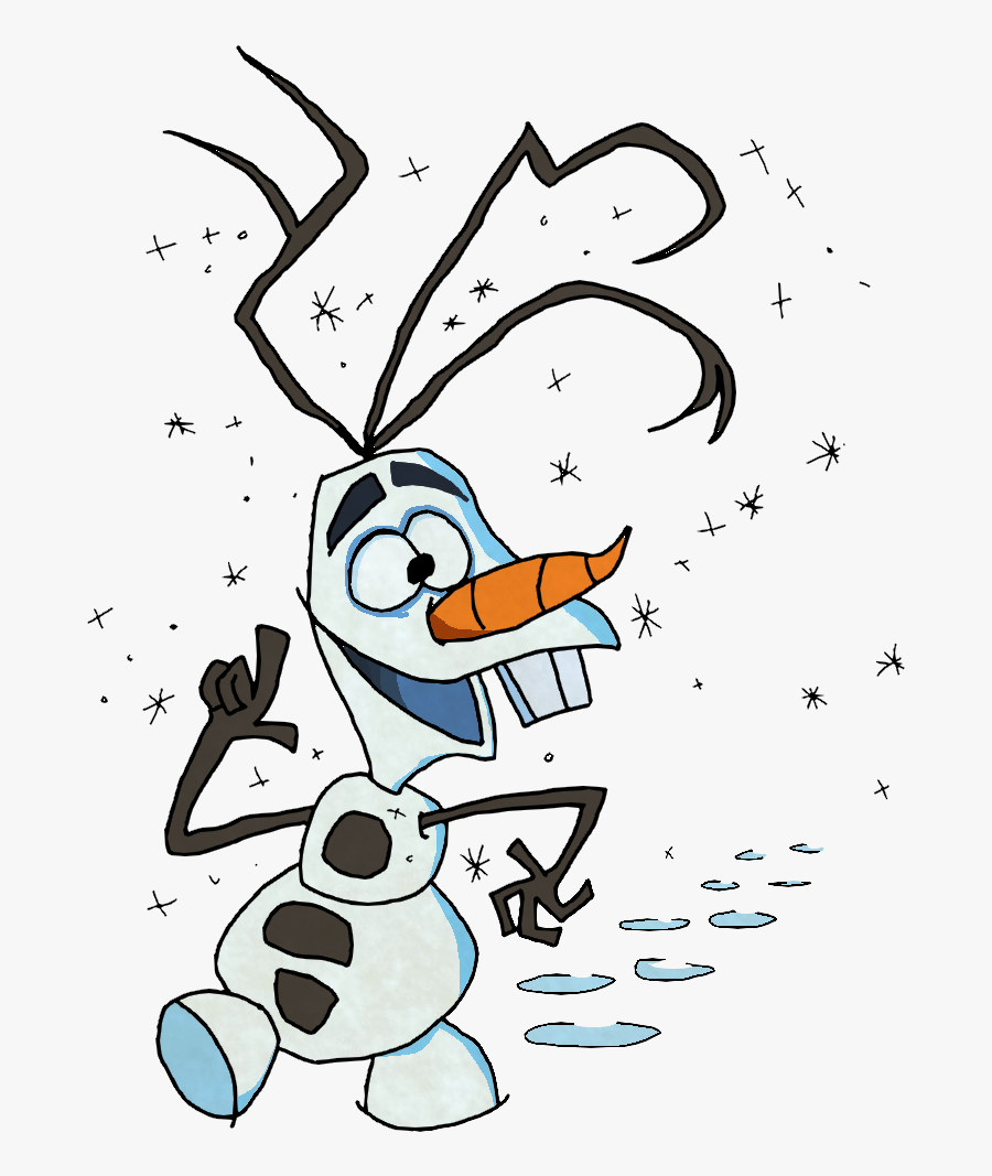 Olaf By Eeyorbstudios - Cartoon , Free Transparent Clipart - ClipartKey