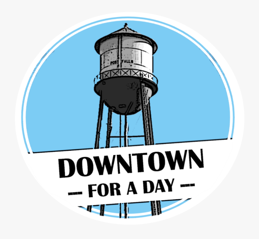 Post Falls Idaho Water Tower , Free Transparent Clipart - ClipartKey