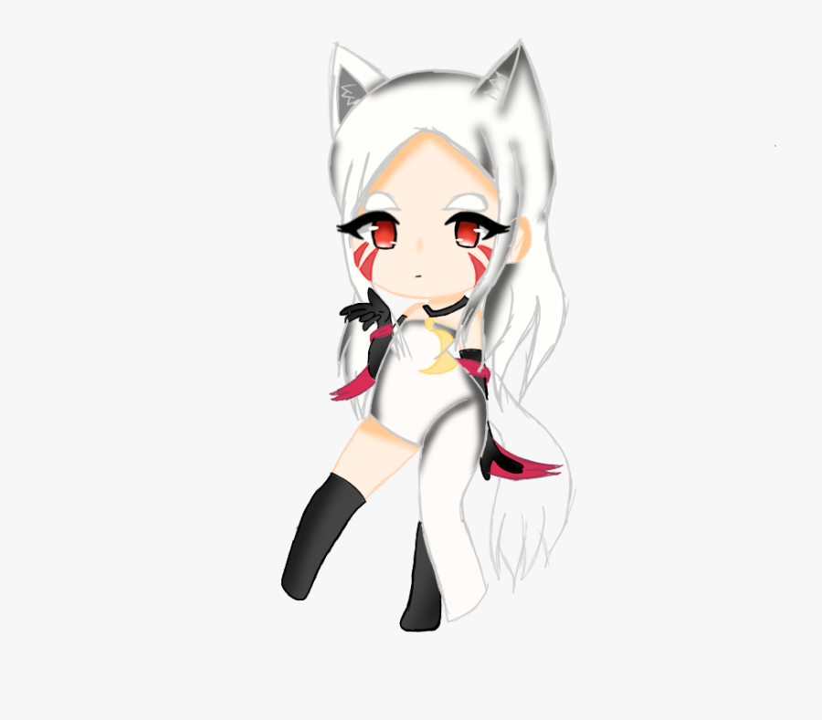 A Sticker Of Shiro - Cartoon , Free Transparent Clipart - ClipartKey