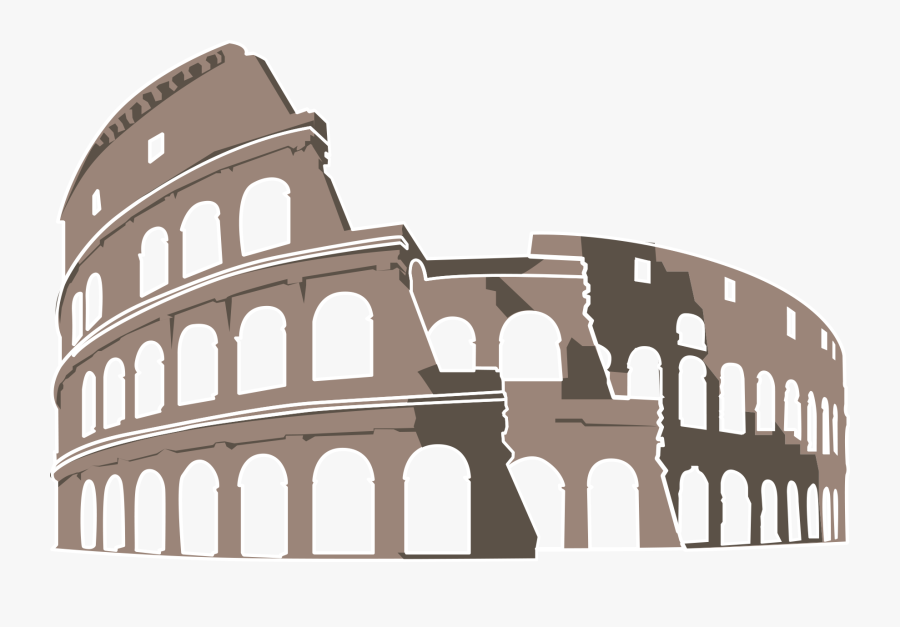 Rome Clipart Amphitheatre - Illustration , Free Transparent Clipart ...