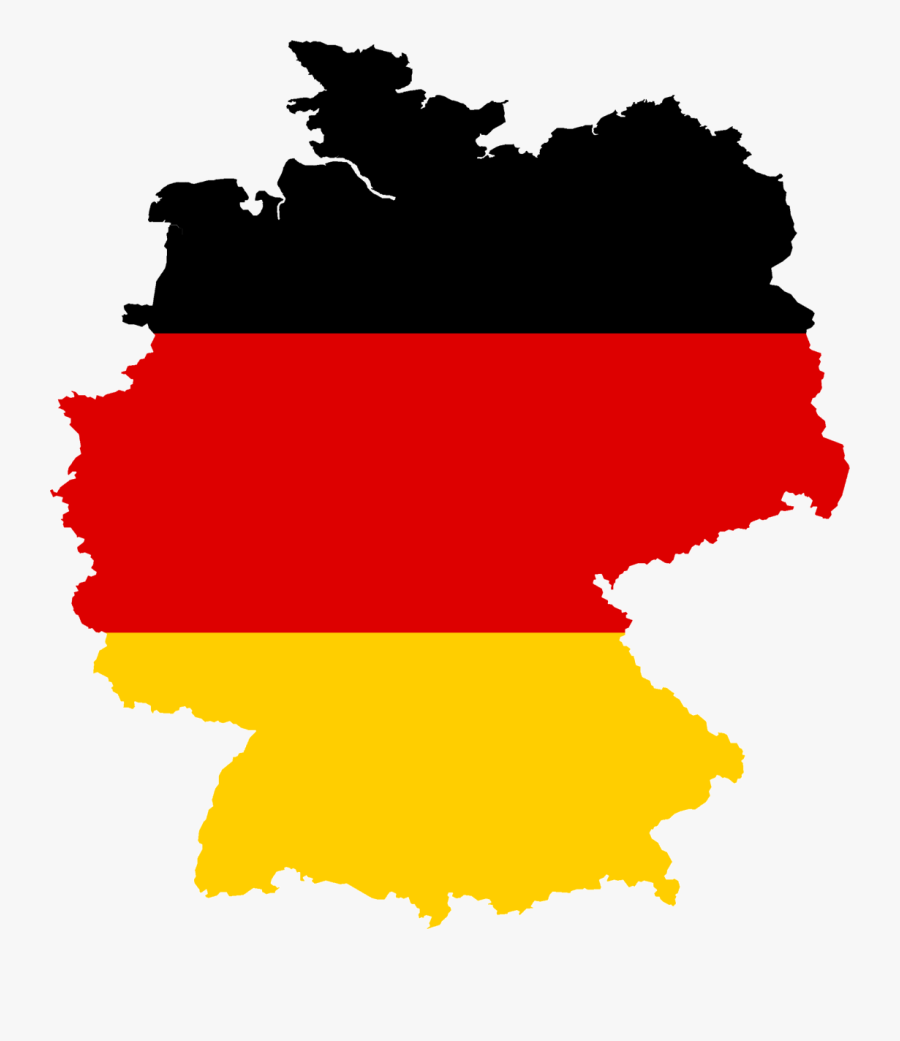 Germany Map With Flag , Free Transparent Clipart - ClipartKey